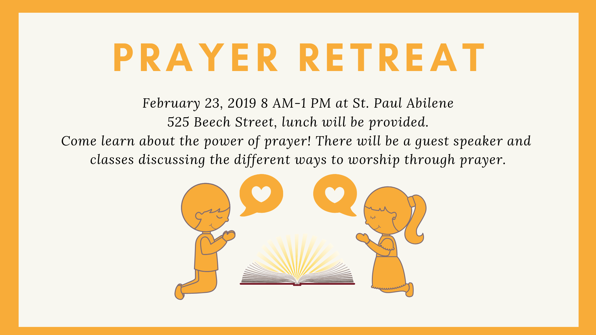 Prayer Retreat Slide