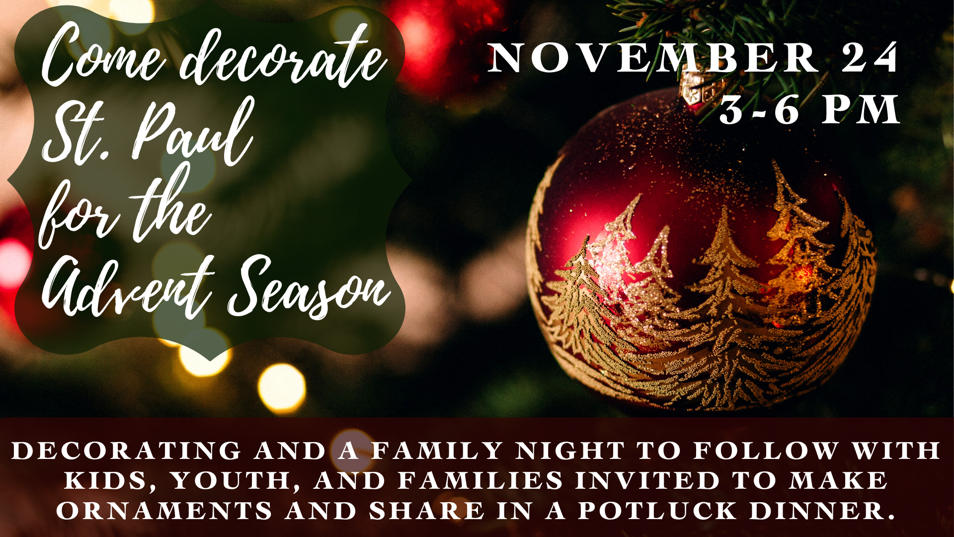 Decorate for Advent Slide